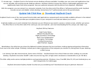 DOWNLOAD—AnyDesk Crack With License Key 100% Working 2025 Latest
