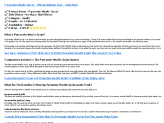 Pymander Wealth Script Reviews: Honest Customer Responses Exposed