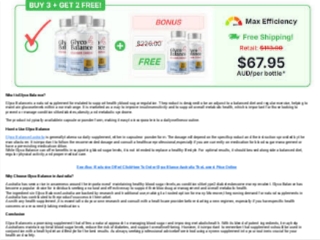 Glyco Blance Australia - Feel Your Best Natural Formula