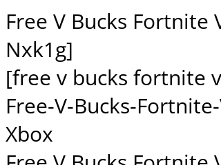 Free V Bucks Fortnite V Buck Gift Cards 13500 V Bucks Code Free VBuck ...