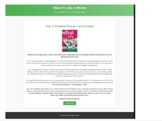 Download [DOCs] Book What It's Like in Words