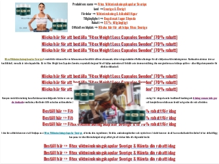 Fitex Sverige { 20 Mg, Kapslar, draknästet } Intressant sätt att ...