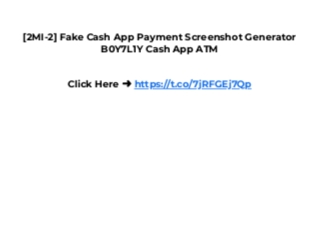 [2MI-2] Fake Cash App Payment Screenshot Generator B0Y7L1Y Cash App ATM