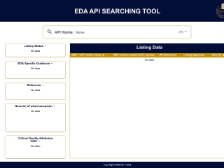 EDA API Tool