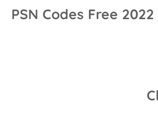 PSN Codes Free 2022 Free PSN Card Code Generator PSN - (free psn code ...