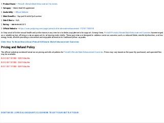 PrimalX Ultimate (Male Enhancement) The Most Lasting Effect And ...