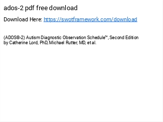 ados-2 pdf free download