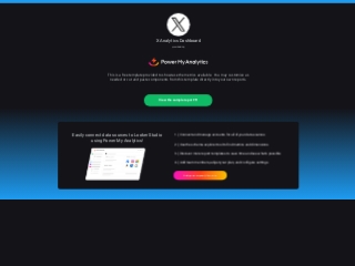 X Analytics Dashboard