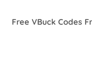 Free VBuck Codes Free V Bucks How to Redeem Fortnite V - (fortnite v ...