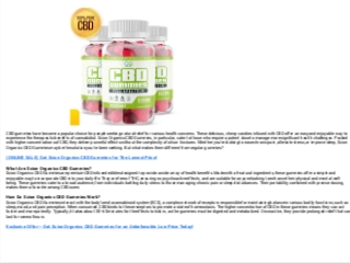 Scion Organics CBD Gummies Reviews: Price, Ingredients, Buy!