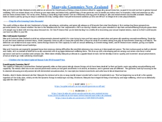 Manyolo Gummies New Zealand Reviews: Don't Buy Before Read This!