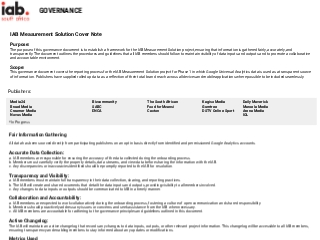GA4 IAB MEASUREMENT DASHBOARD