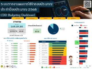 CDD Budgeting Dashboard