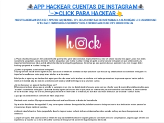 Como hackear Instagram GRATIS en 2024. Mejor método para que no se den ...