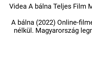 A bálna Teljes film magyarul [2022]