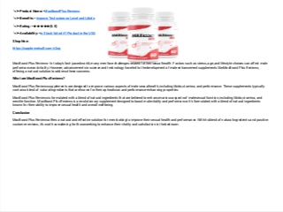 MaxBoost Plus Reviews US