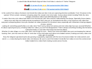Original $$@indian mms viral Leaked video telegram links xx
