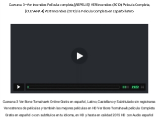 [!REPELIS!] Incendies (2010) película completa en español latino