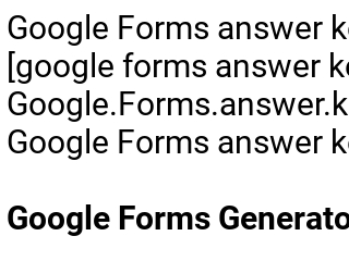 Google Forms answer key hack 2023 | how to find all answers in Google ...