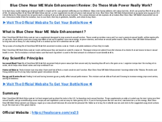 Blue Chew Near ME Male Enhancement